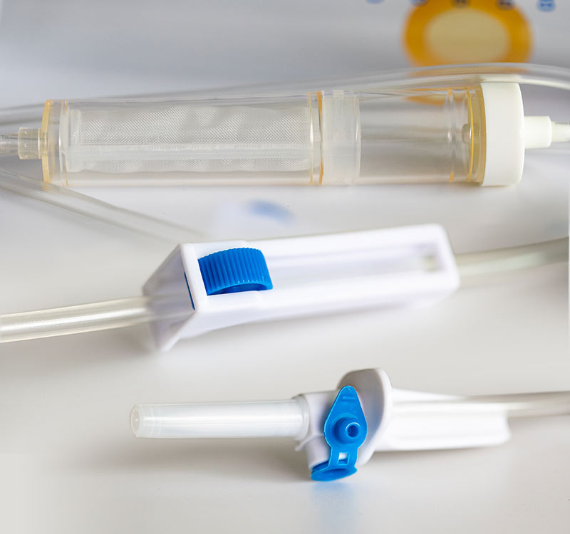 Ensemble médical de perfusion micro-goutte IV pédiatrique avec burette ...